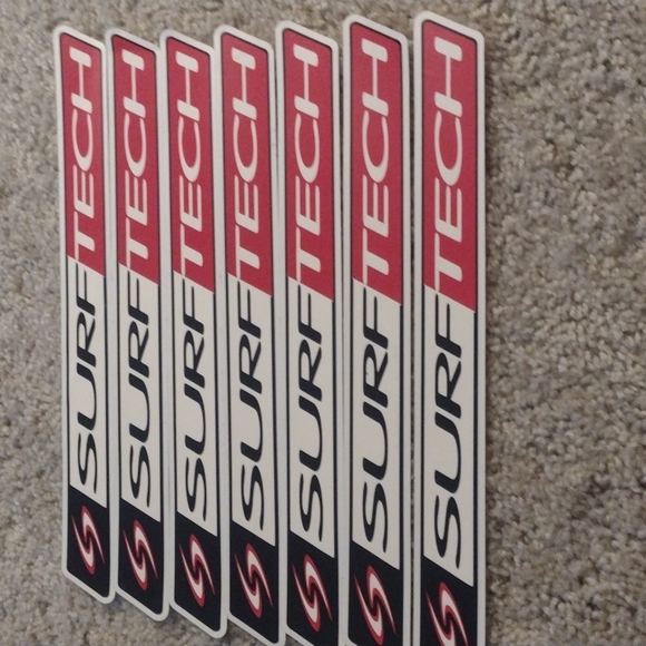 surftech | Other | Surf Tech Board Stickers Ft Long Vintage Surf ...